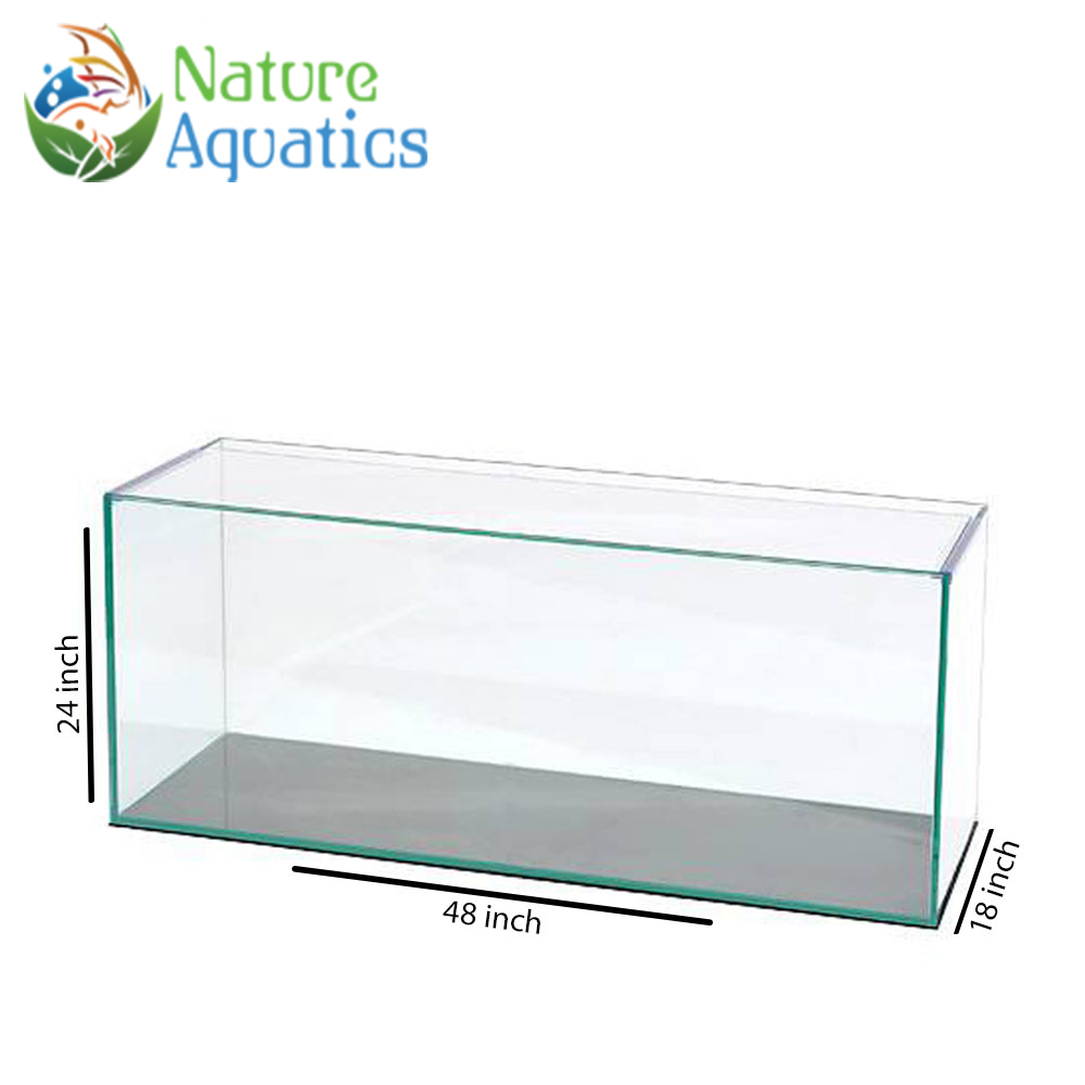 48″x18″x24″ Regular Glass Aquarium Tank – Nature Aquatics – Shop