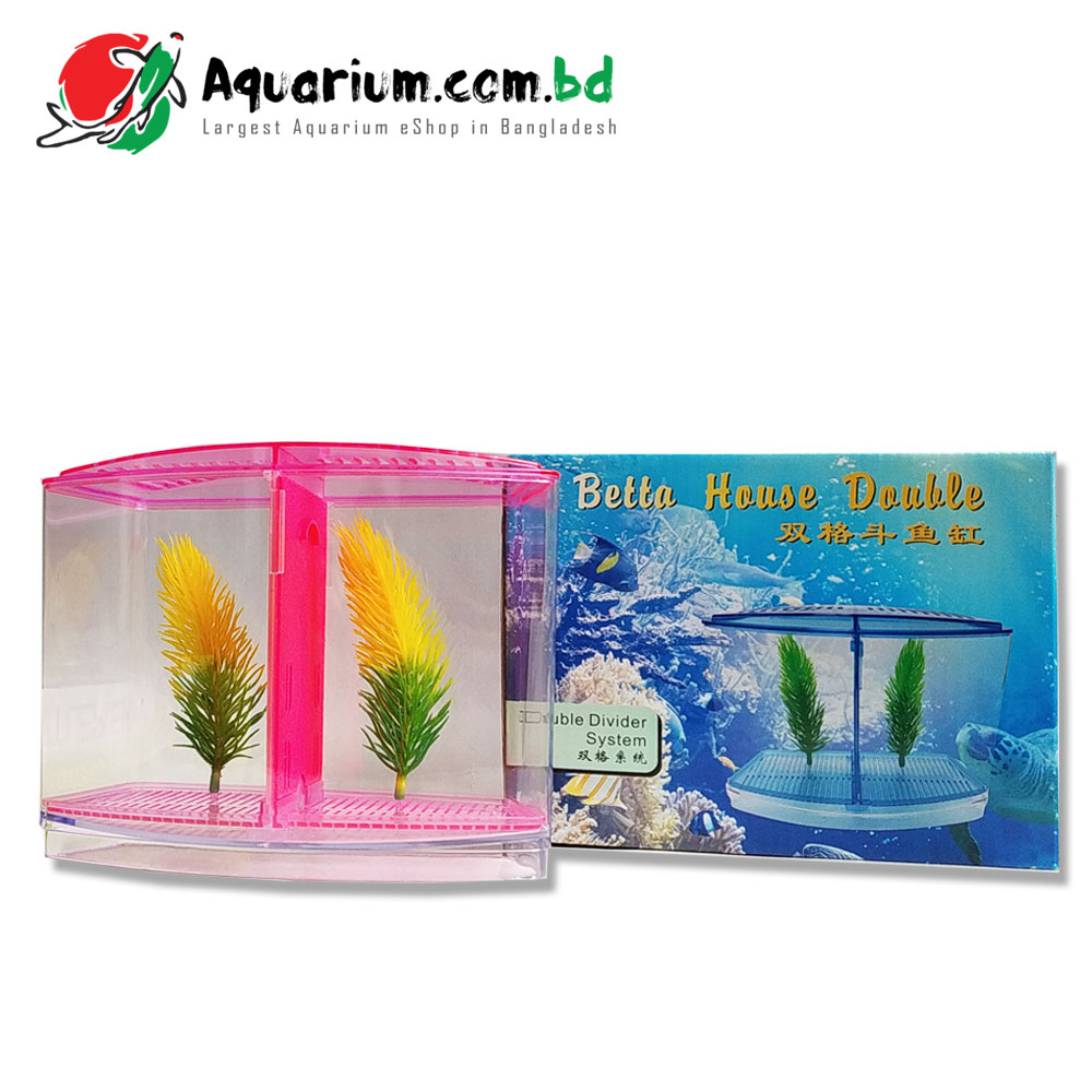 Betta House Double- Double Divider System – Nature Aquatics – Shop